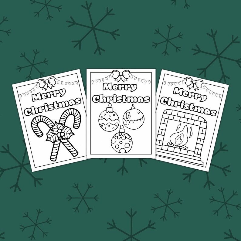 Merry Christmas Coloring Pages, Printable Coloring Pages, Christmas ...