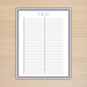 Minimalist Printable To-do List, Daily Task Planner, Productivity ...