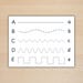 Fine Motor Line Tracing Worksheets, Uppercase to Lowercase Letter ...