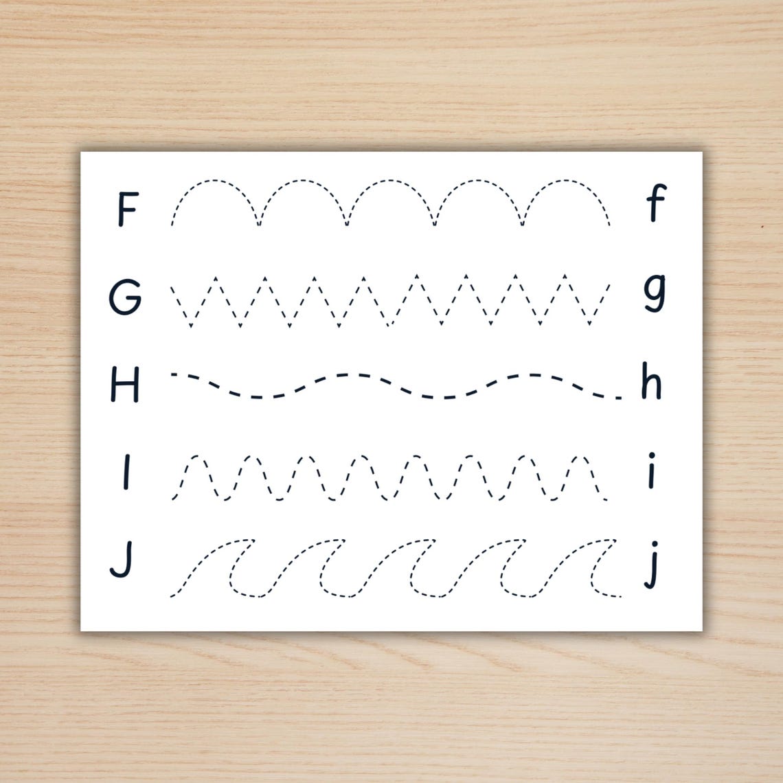 Letter Tracing Worksheets: Fine Motor Skills, Preschool Handwriting ...