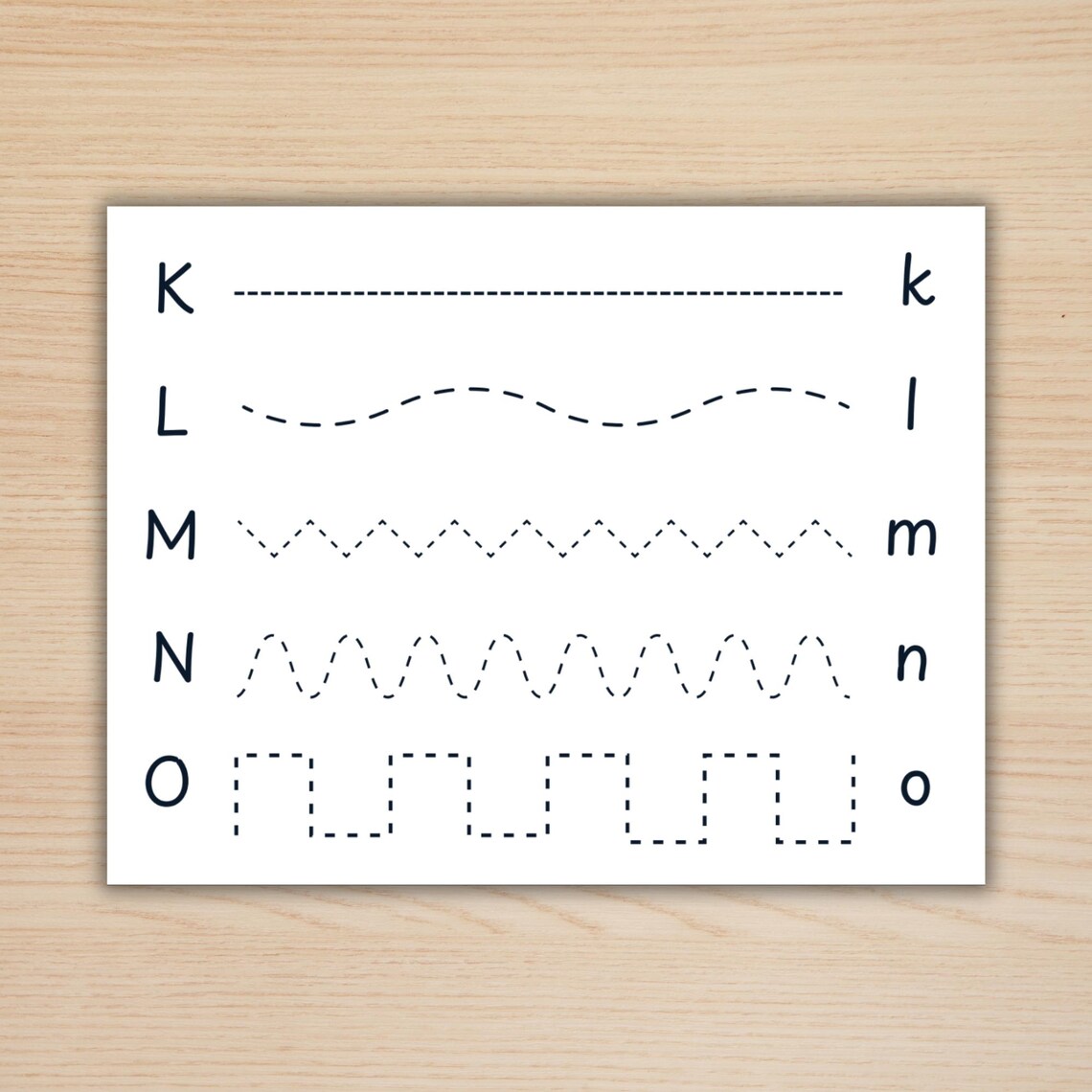 Letter Tracing Worksheets: Fine Motor Skills, Preschool Handwriting ...