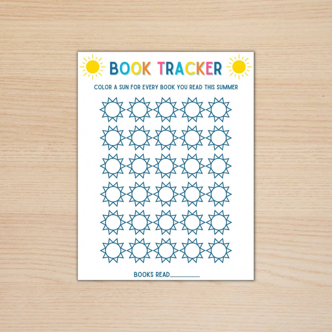 Summer Reading Printables, Summer Reading Log, Summer Book Tracker ...