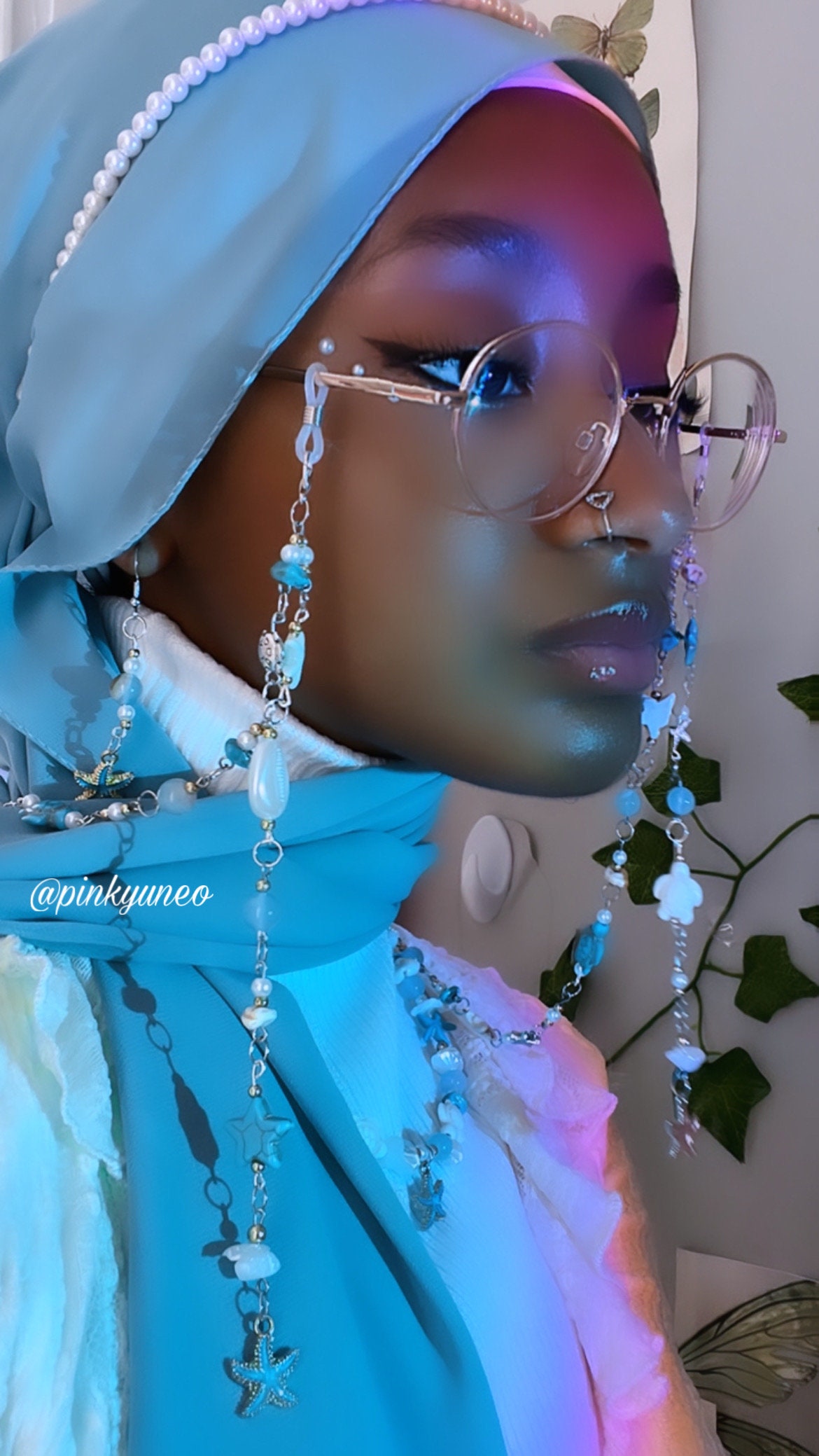 Seacore, Beach Theme Beaded Jewelry Set, Necklace, Earrings, and ...