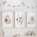 Halloween Bundle Set Cute Ghost Print Halloween Nursery Decor Halloween ...