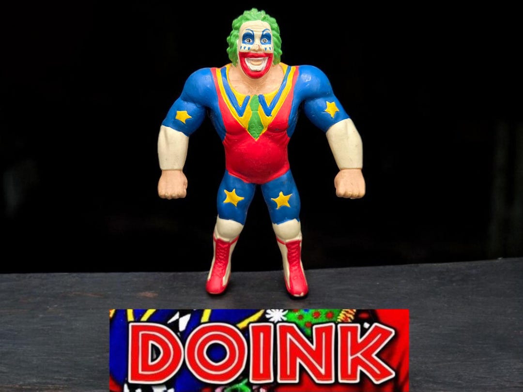 1994 WWF Doink the Clown Bend-ems Figure – Titan Sports Inc – WWE ...