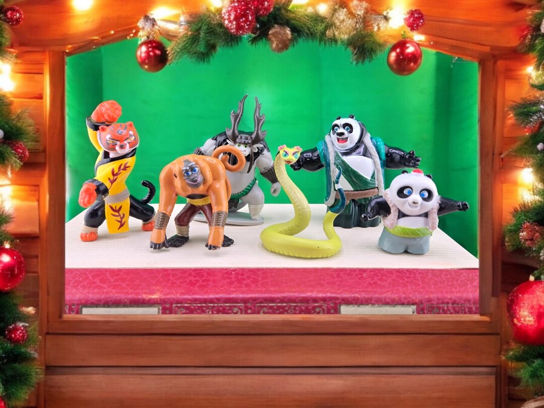KUNG FU PANDA Collectible Figure set of 5. Po, Master Tigress, Master ... KUNG FU PANDA Collectible Figure set of 5. Po, Master Tigress, Master ...