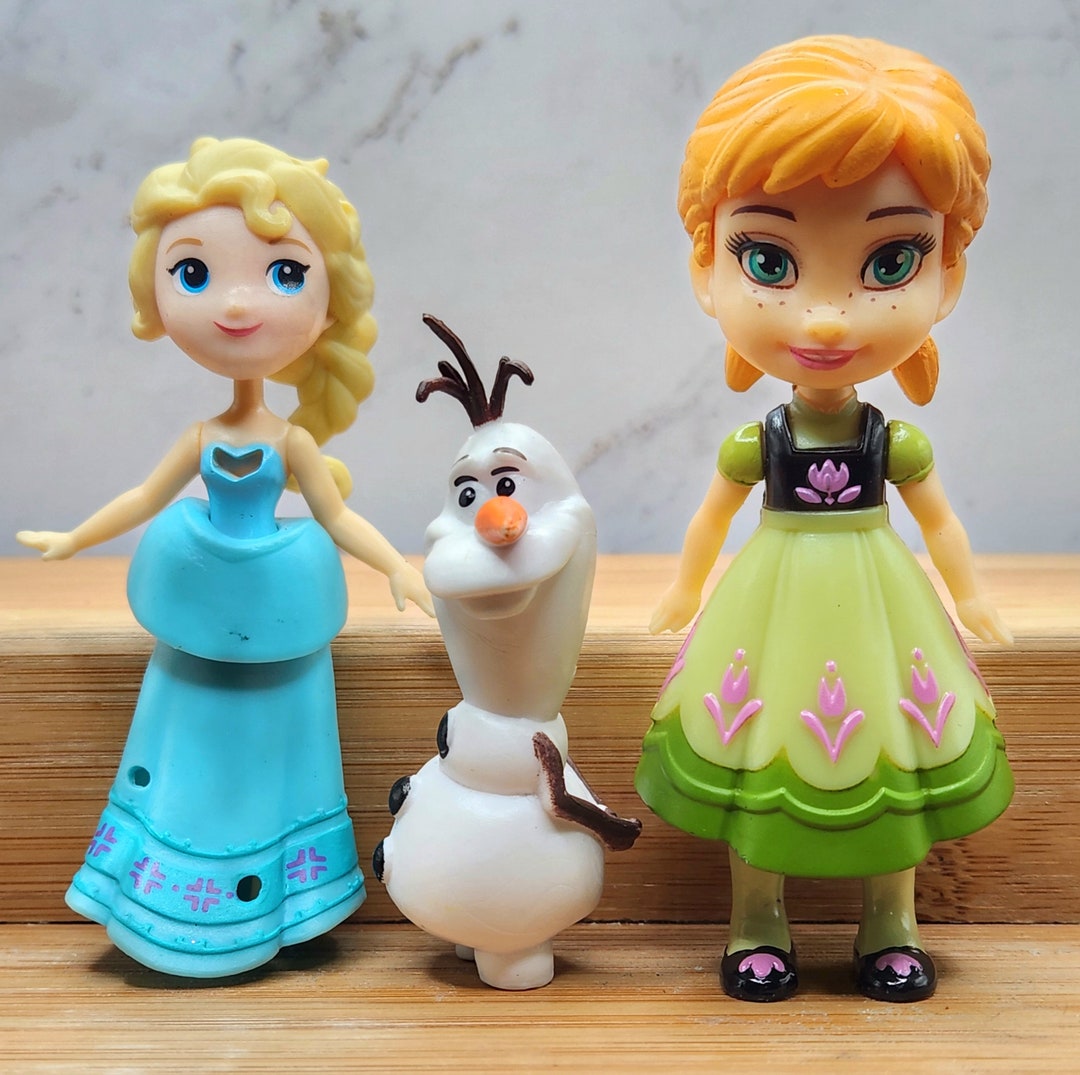 FROZEN DISNEY FIGURE, Anna, Elsa, Olaf. Individually or Price for a Set ...