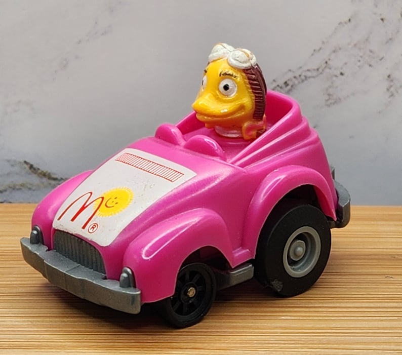 MCDONALDS VINTAGE CAR Happy Meal 80s 90s Collectible. Grimace 1988 ...