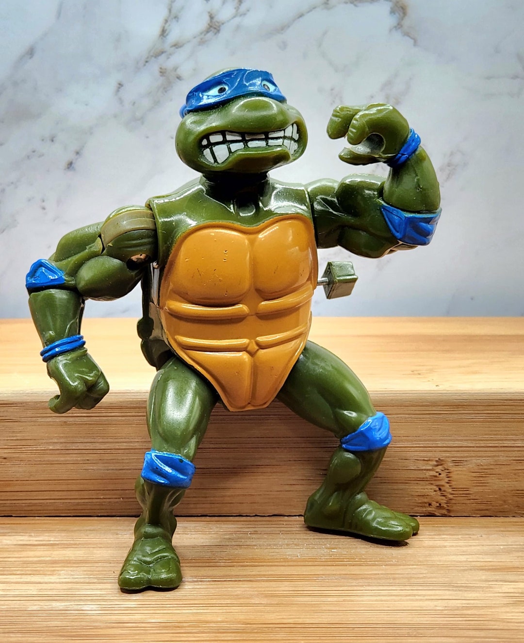 Teenage Mutant Ninja Turtles Vintage Action Figure 1990 Leonardo, Leo ...