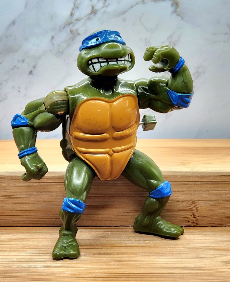 Teenage Mutant Ninja Turtles Vintage Action Figure 1990 Leonardo, Leo ...