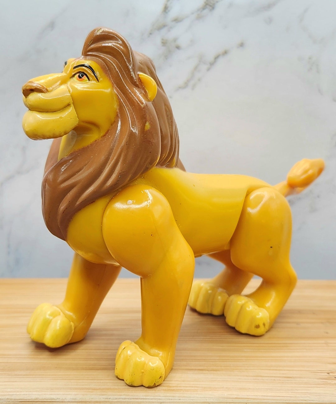 Lion King MUFASA Vintage Collectible Figure, 90s Burger King Kids Club ...