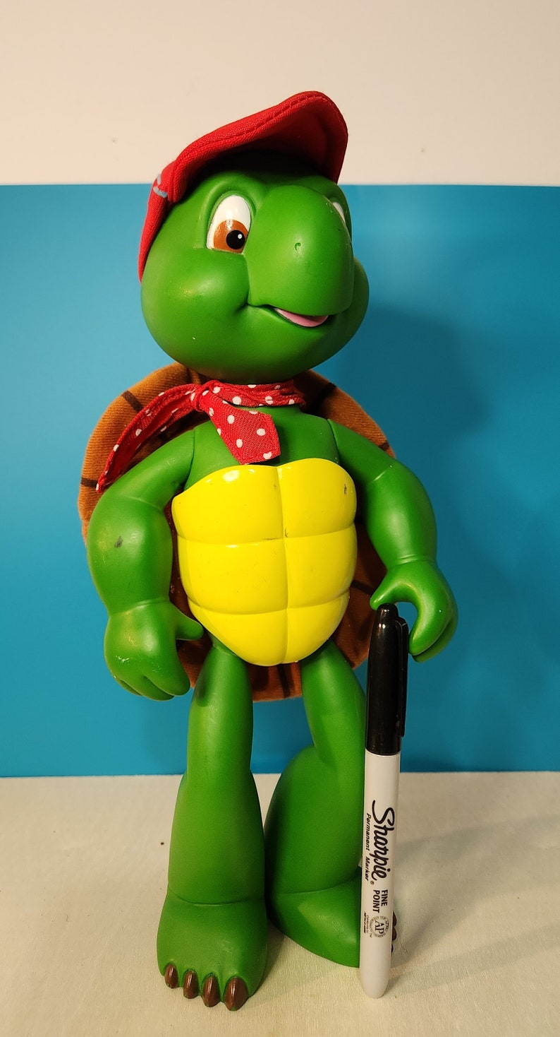 Franklin the Turtle, Benjamin the Turtle Scholastic Vintage Big Action ...