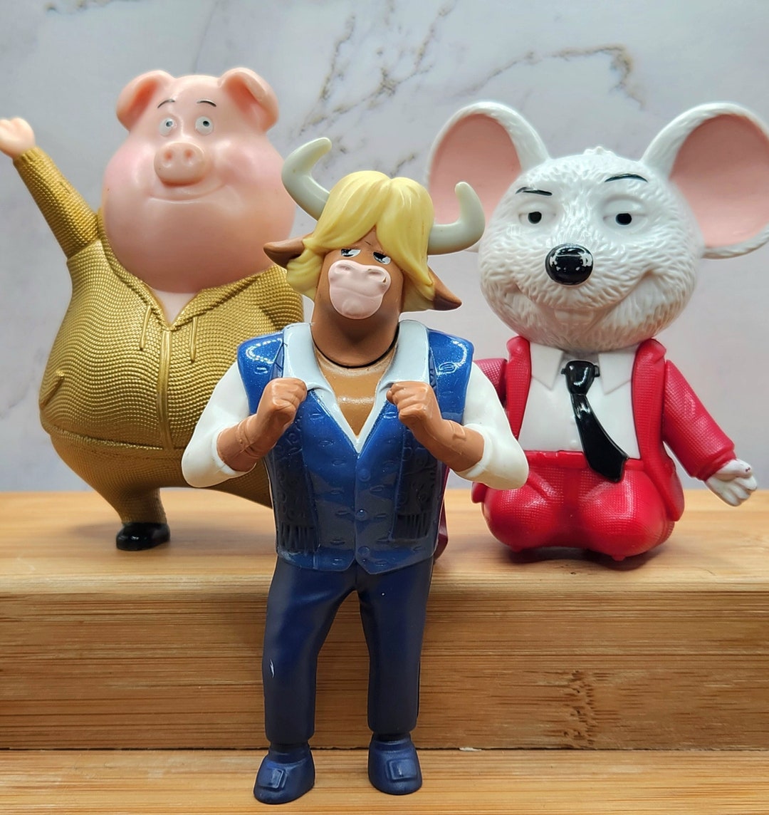SING MOVIE Collectible Action Figure, Universal Studio Production ...