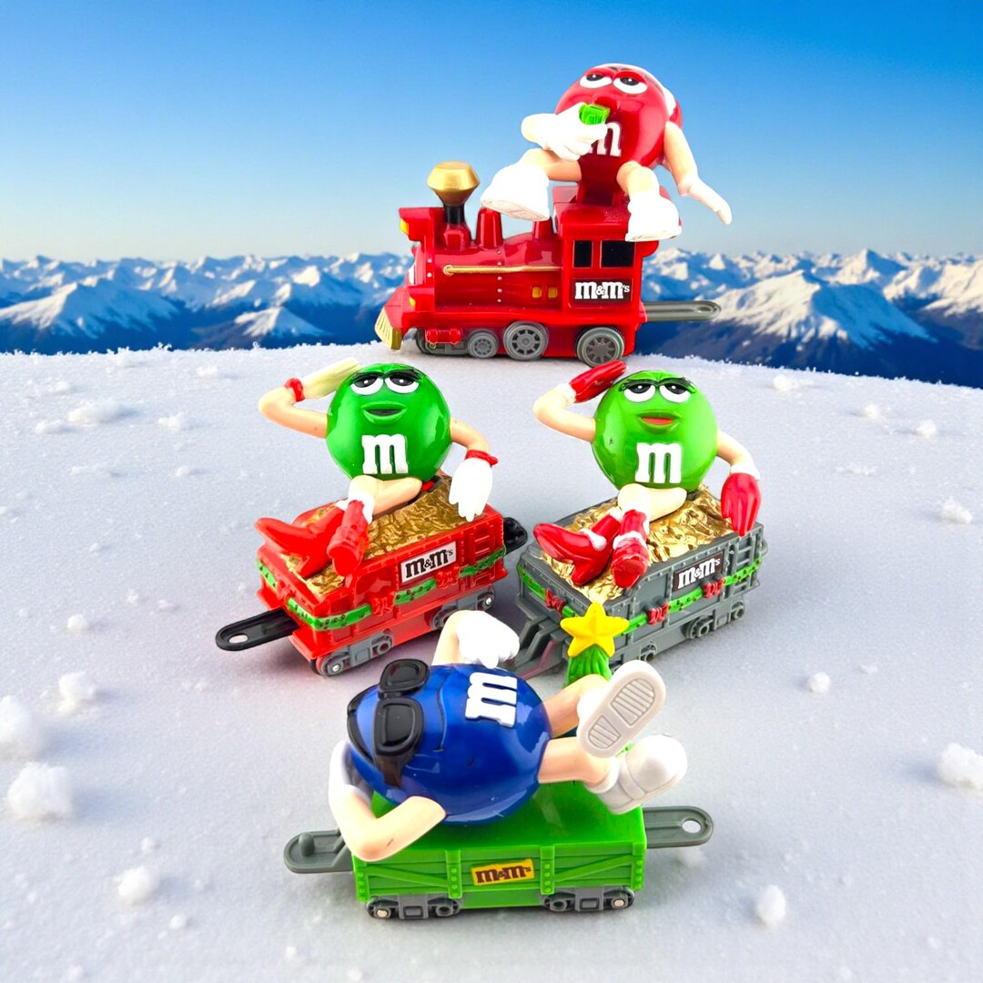 M&m's 2005 Christmas Train Replacement Parts Lot – Vintage Mars Holiday ...