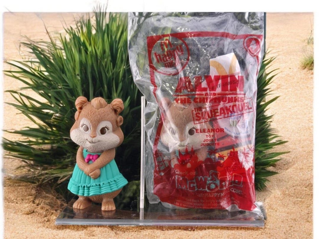 ALVIN and the Chipmunks, Chipettes. Eleanor Collectible Figure. Brand ...