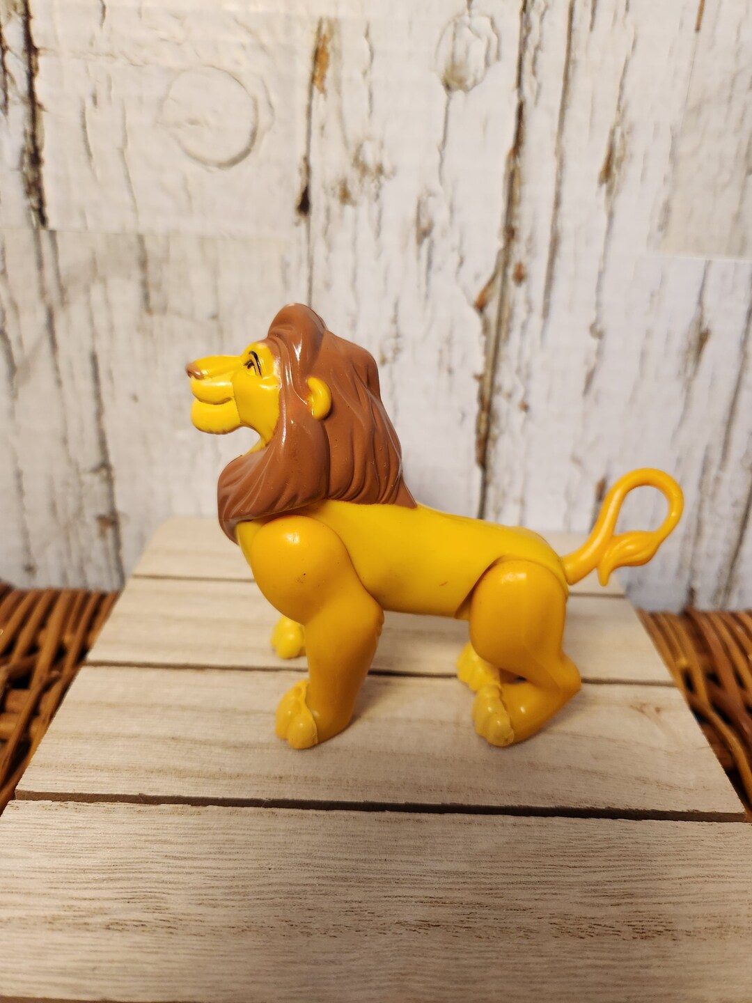 Mufasa the Lion King 90s PVC Figure Burger King Disney the - Etsy Canada