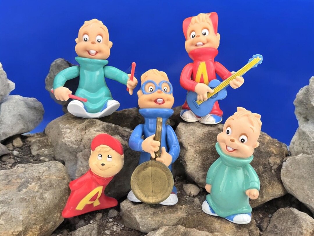 ALVIN and the Chipmunks VINTAGE 80s, 90s. Bagdasarian Production. Alvin ...