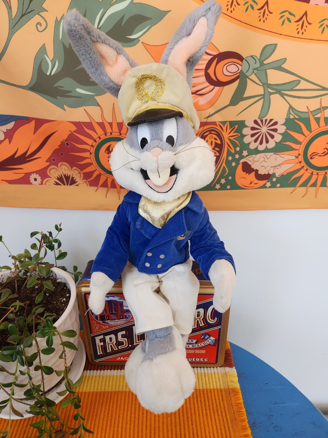 Bugs Bunny 90s 50th Birthday Plush Doll Birthday Collection Limited ...
