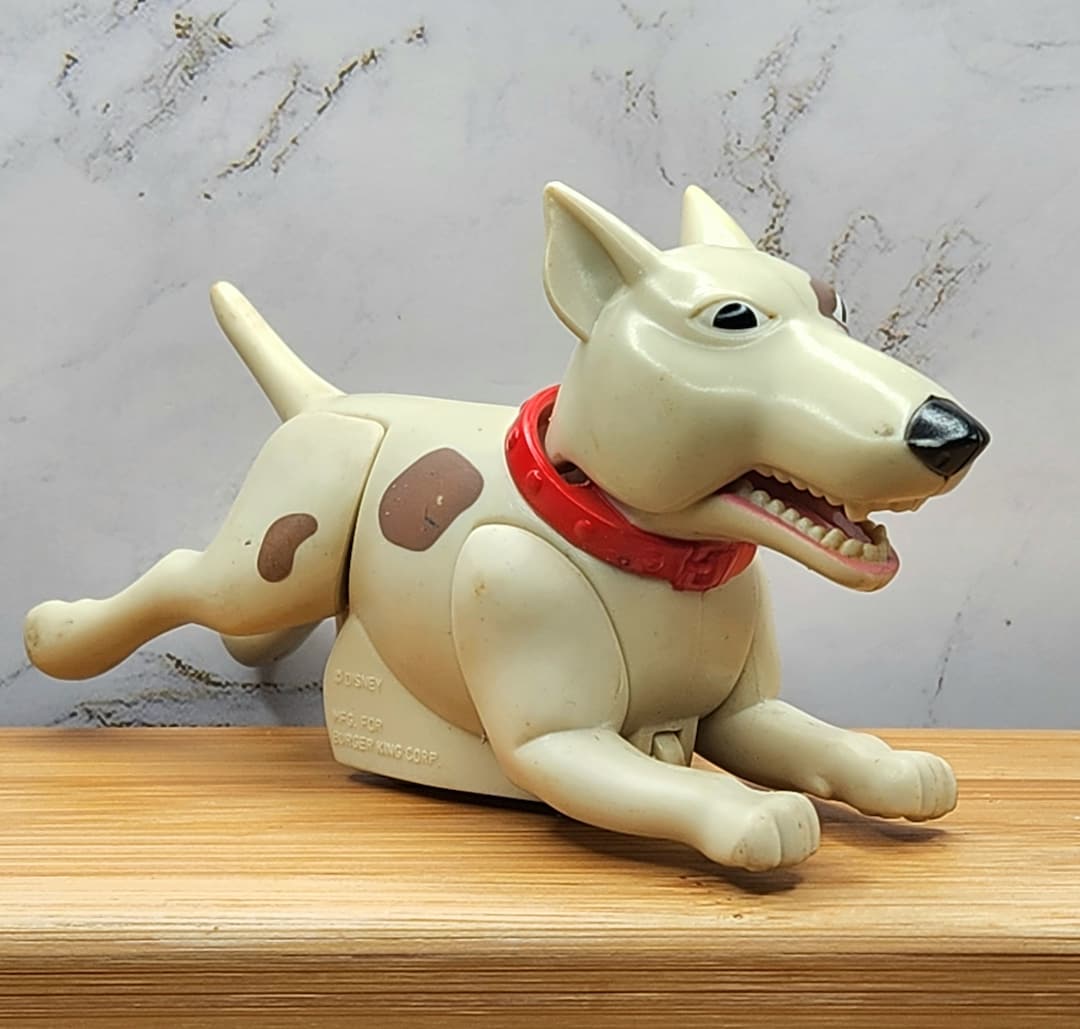 SCUD 1995 Toy Story Movie. Burger King Toys, Bull Terrier Wind-up ...