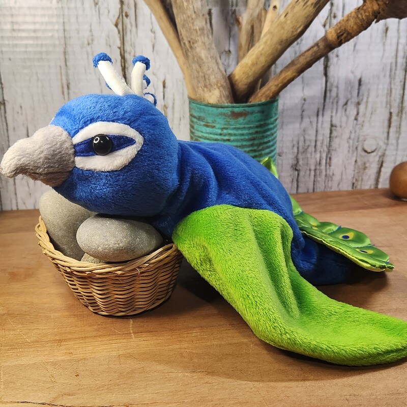 Peacock Stuffed Toy - Etsy