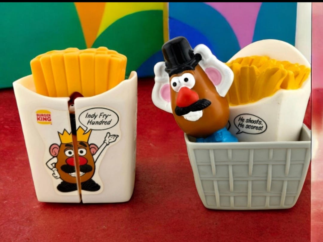 Mr. Potato Head Burger King Toy – 1998 Kids Club Vintage – Speedster or ...