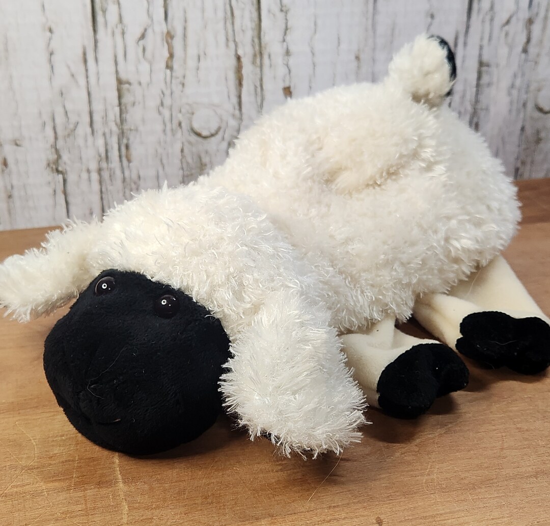 Dream International Sheep Lamb Full Body Hand Puppet Ivory Black ...