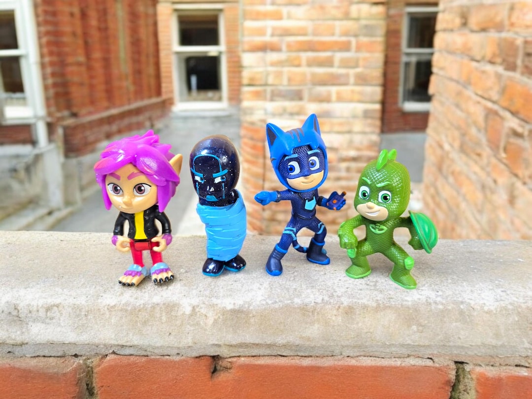 PJ MASK, Set of 4 Collectible Figures. Mix Year and Provenance. Pj Mask ...