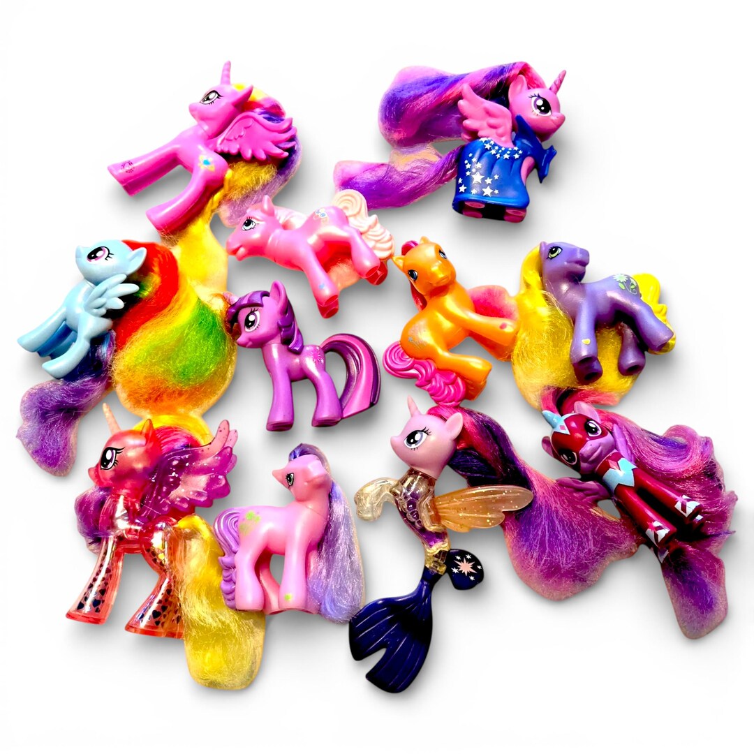 My Little Pony Figures Lot – G3 G4 Hasbro Ponies – Collectible Gift - Etsy