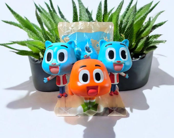 The Amazing World of Gumball – Mcdonald’s Toys – Gumball or Darwin ...
