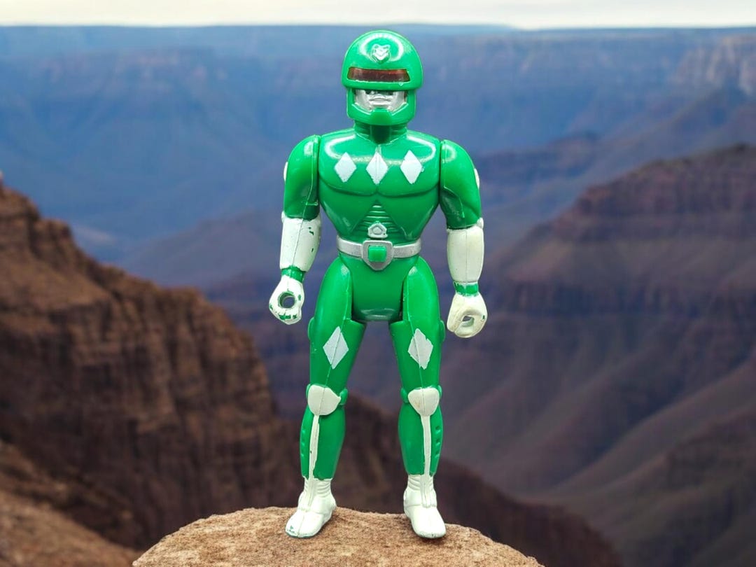 Sonic Rangers Vintage 1994 Soma Toys Action Figure - Green Ranger ...