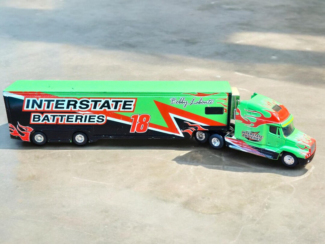 Bobby Labonte #18 Diecast Trailer – Interstate Batteries Liberty ...