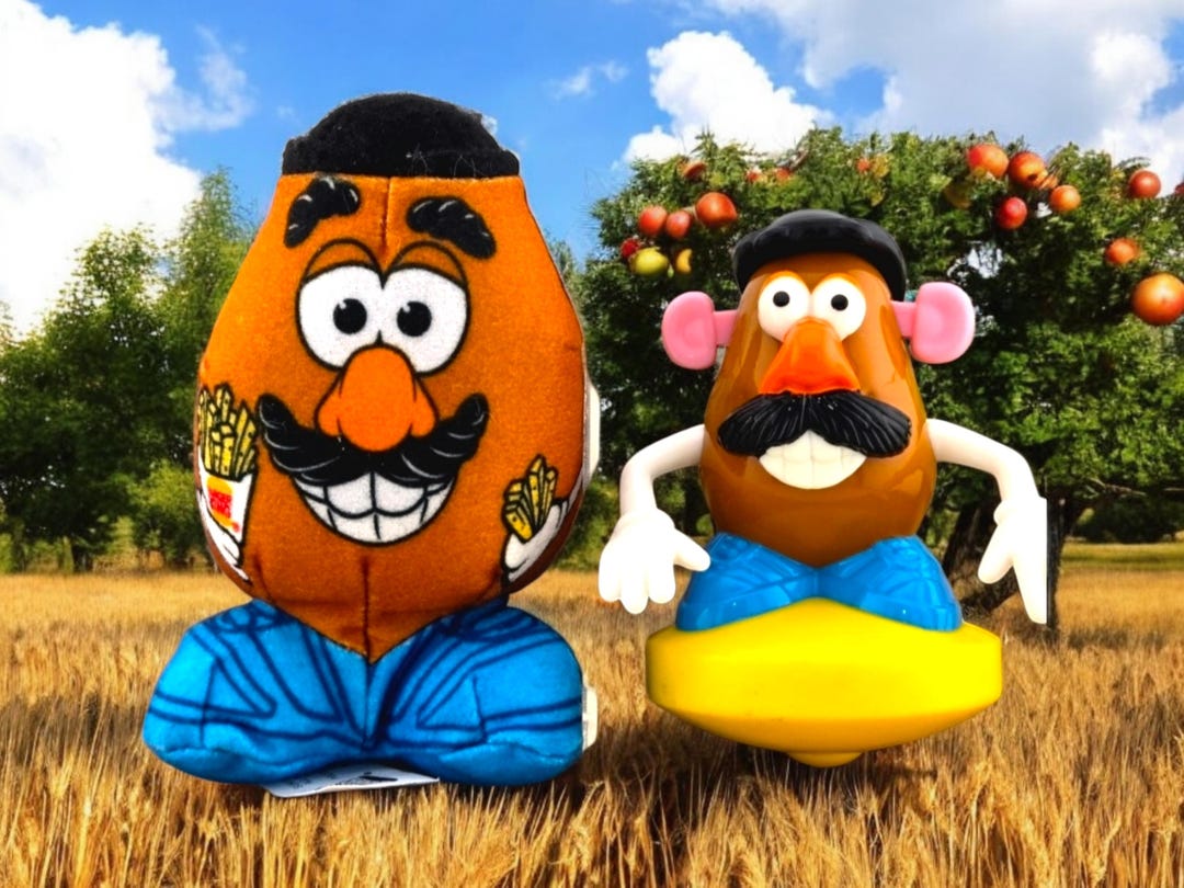 90s Mr. Potato Head Burger King Vintage Kids Club Toys. 1998 ...