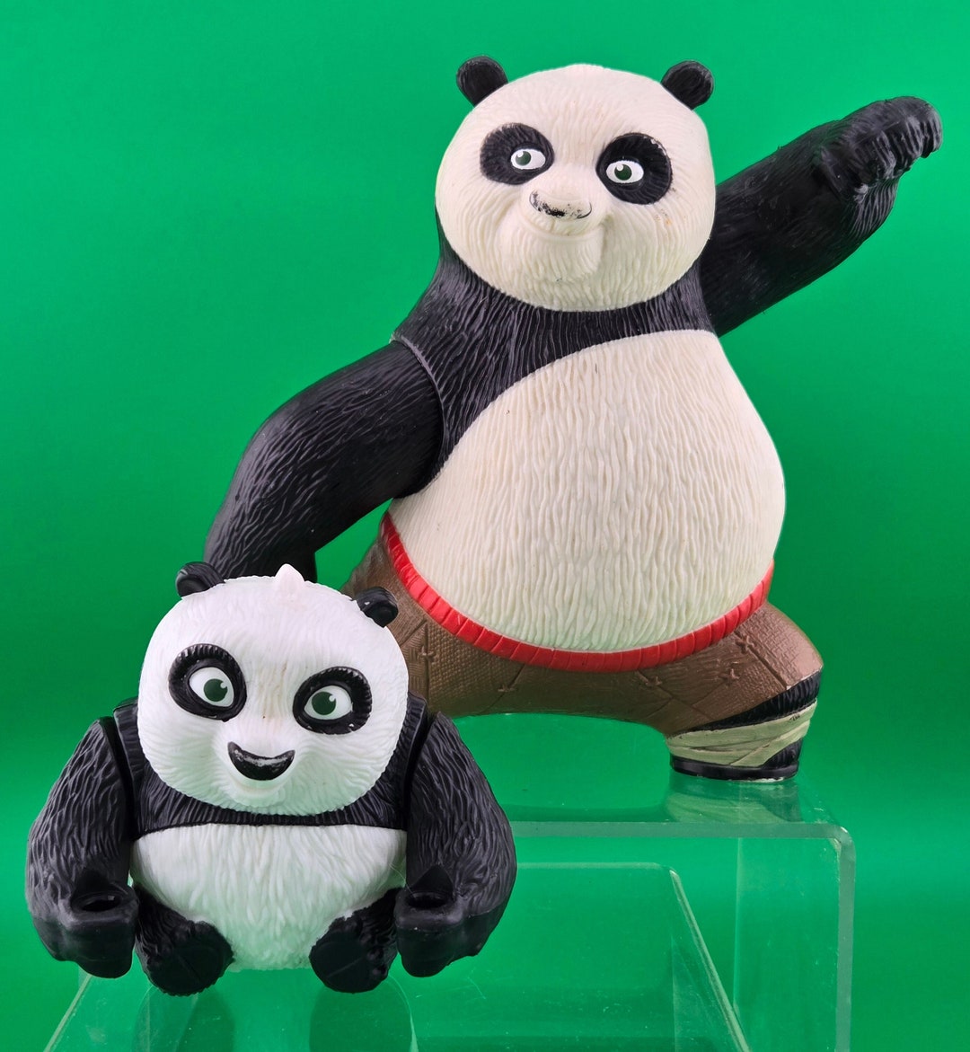 KUNG FU PANDA Po Ping Collectible Figure. Baby Po or Adult Po ...