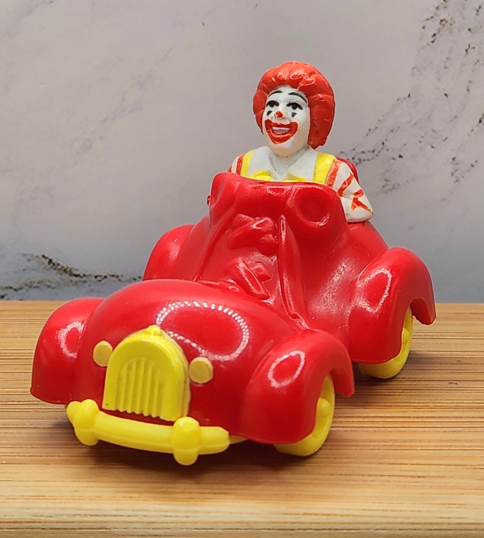 MCDONALDS VINTAGE CAR Happy Meal 80s 90s Collectible. Grimace 1988 ...