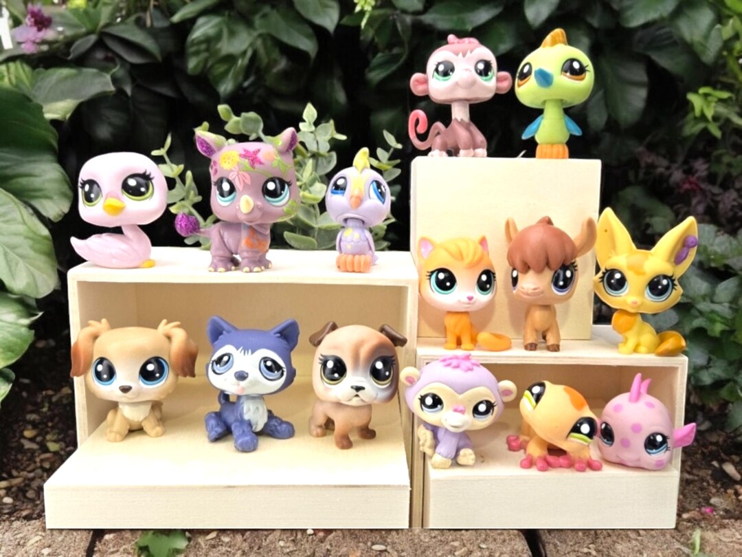 Littlest Pet Shop – Collectible Animal Figure (you Choose) – Vintage LPS Toy – Cake Topper ...