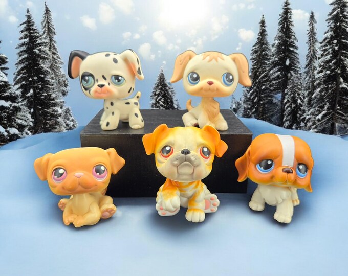 Littlest Pet Shop Dogs – You Choose – Rare Pug D3 (costco Exclusive ...