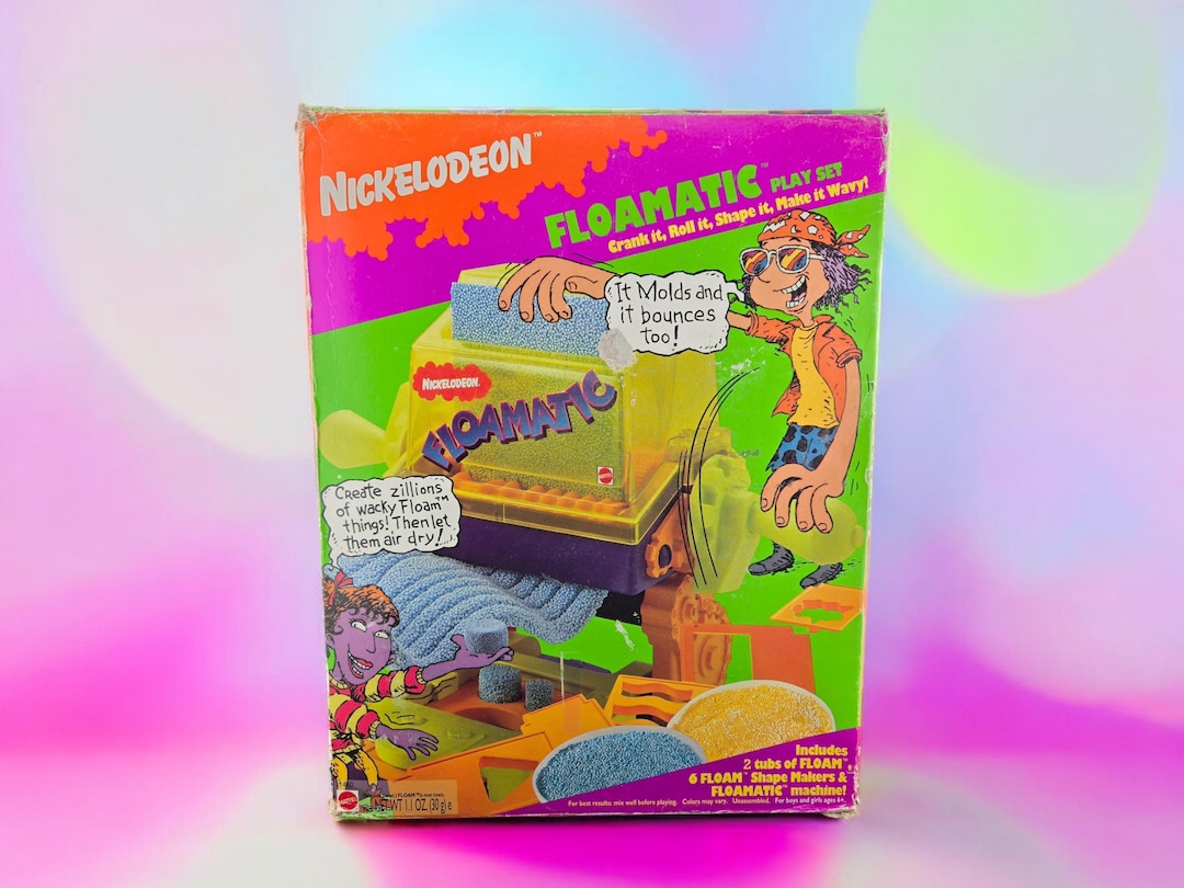 1994 Nickelodeon Floamatic Playset by Mattel – New in Box – Vintage ...