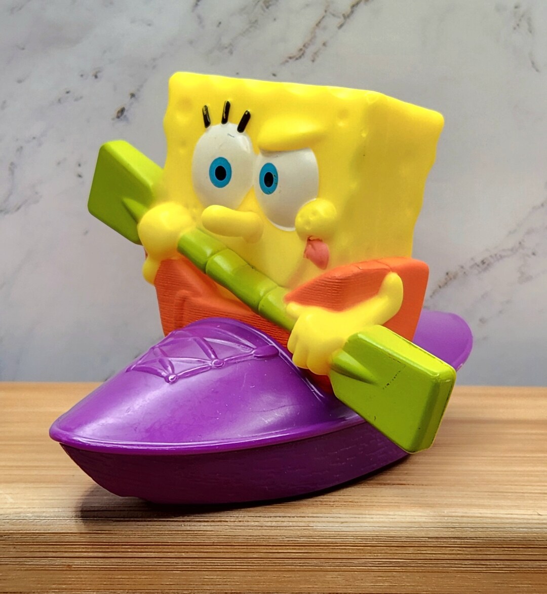 SPONGEBOB SQUAREPANTS Collectible Kids Toys. Bob L'éponge En Kayak ...