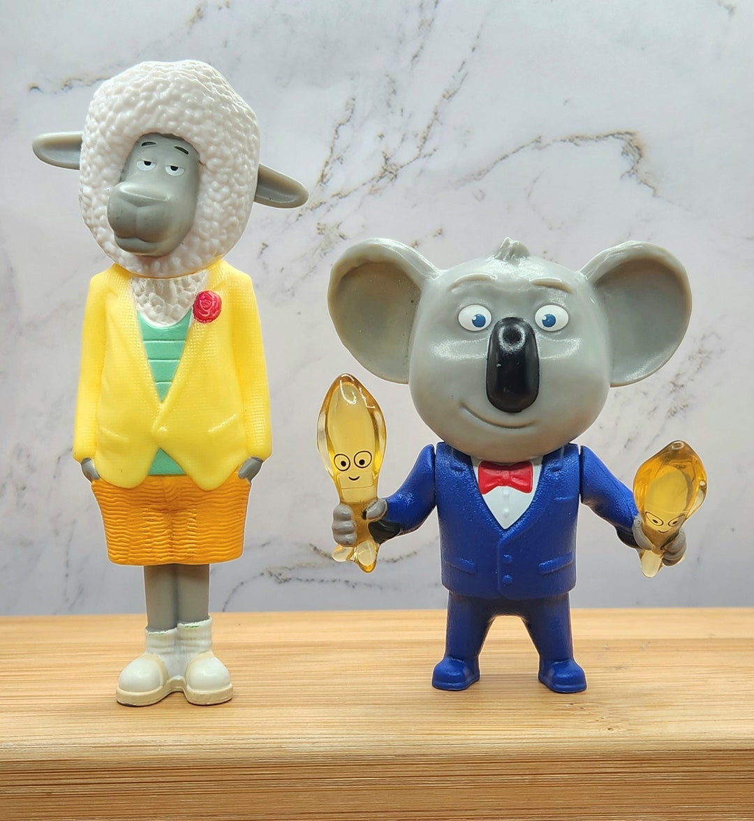 SING MOVIE Collectible Action Figure, Universal Studio Production ...