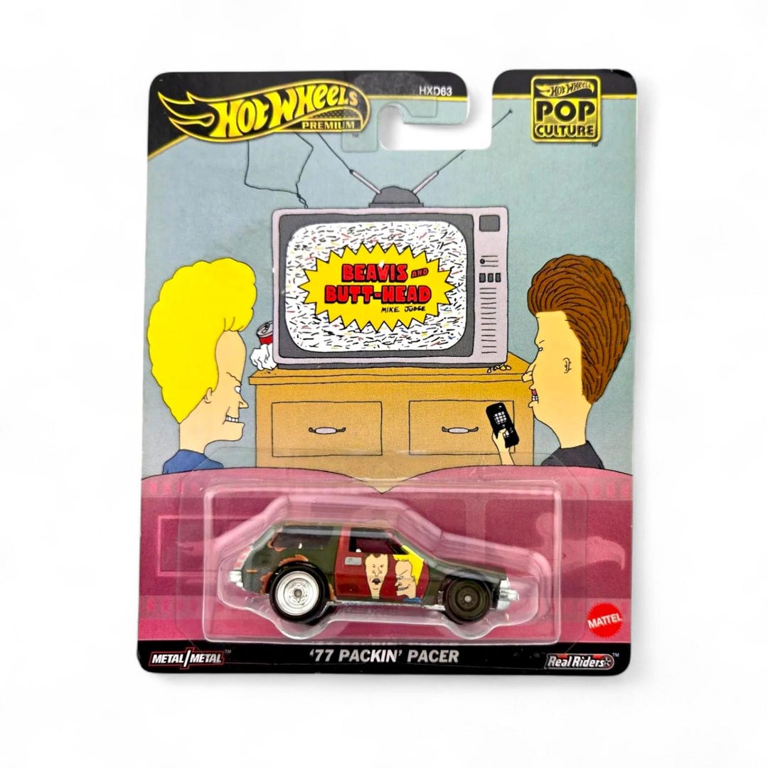 Hot Wheels Premium 77 Packin Pacer – Beavis and Butt-head Pop Culture ...