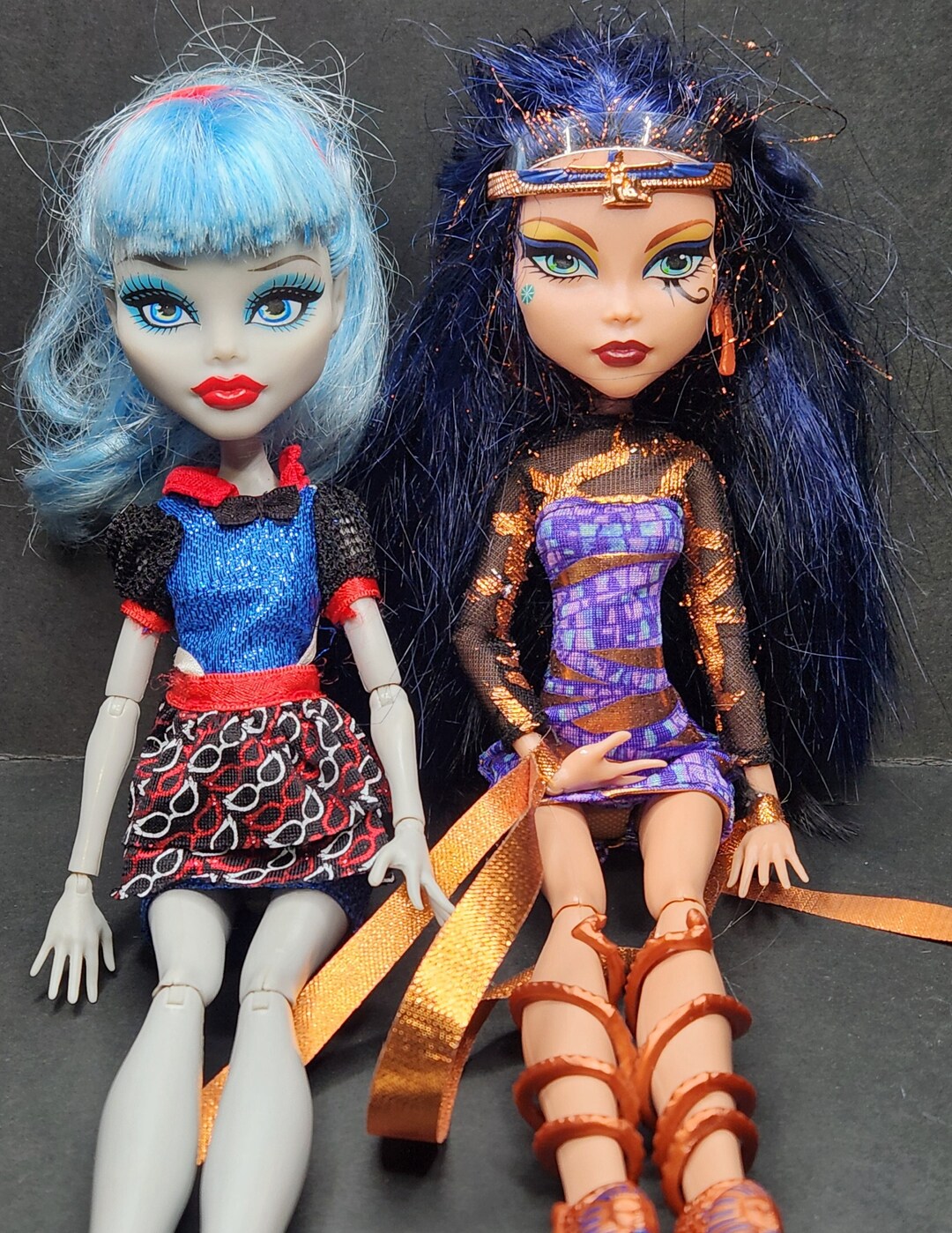 MONSTER HIGH COLLECTIBLE Dolls Boo York Cleo De Nile 2008 or Ghouls ...