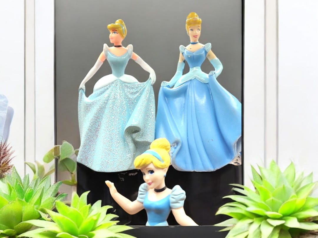 CINDERELLA DISNEY VINTAGE Figures Toys. You Choose. Cinderella Disney ...