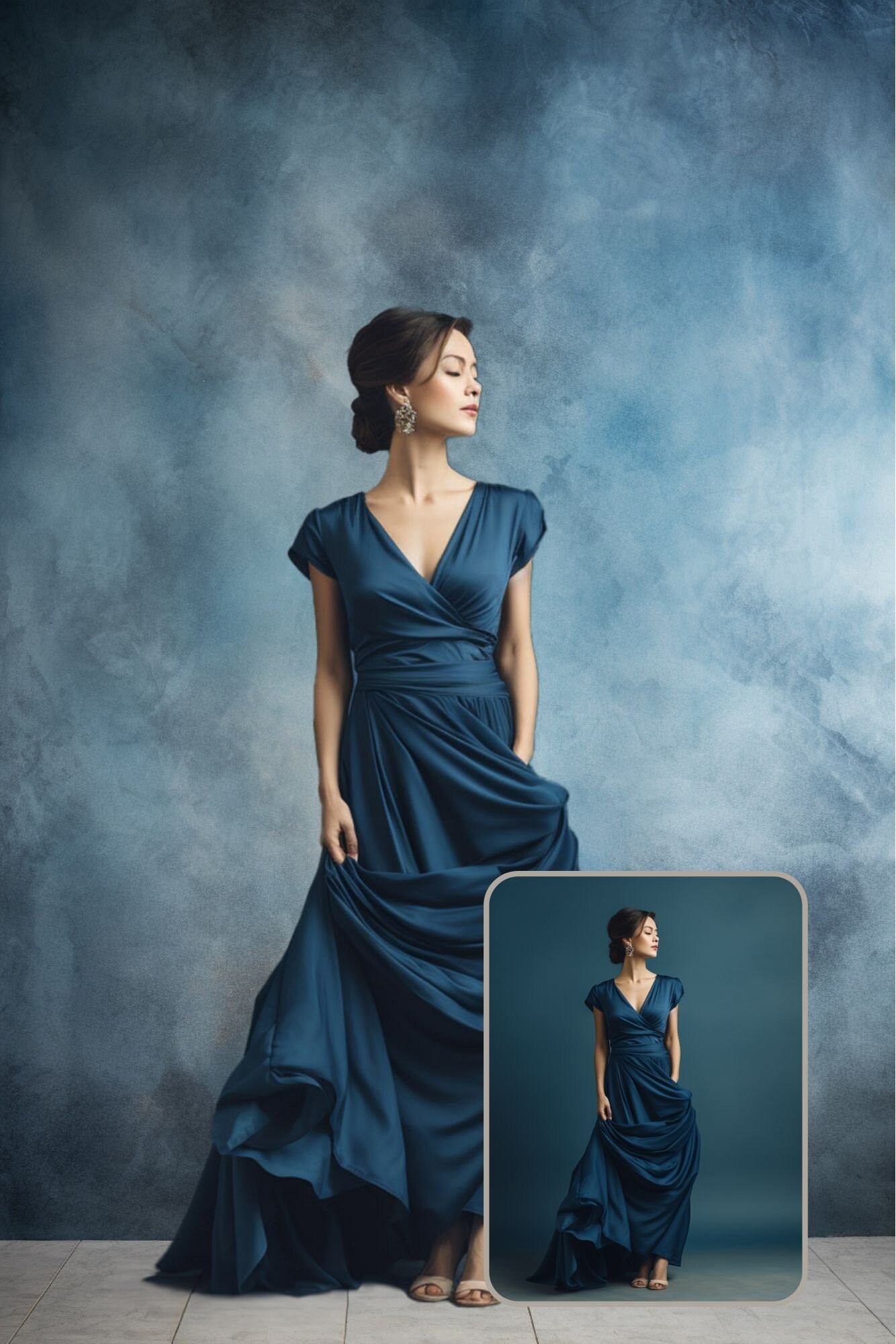 20 Blue Old Master Digital Backdrop Photoday Graduation - Etsy Australia