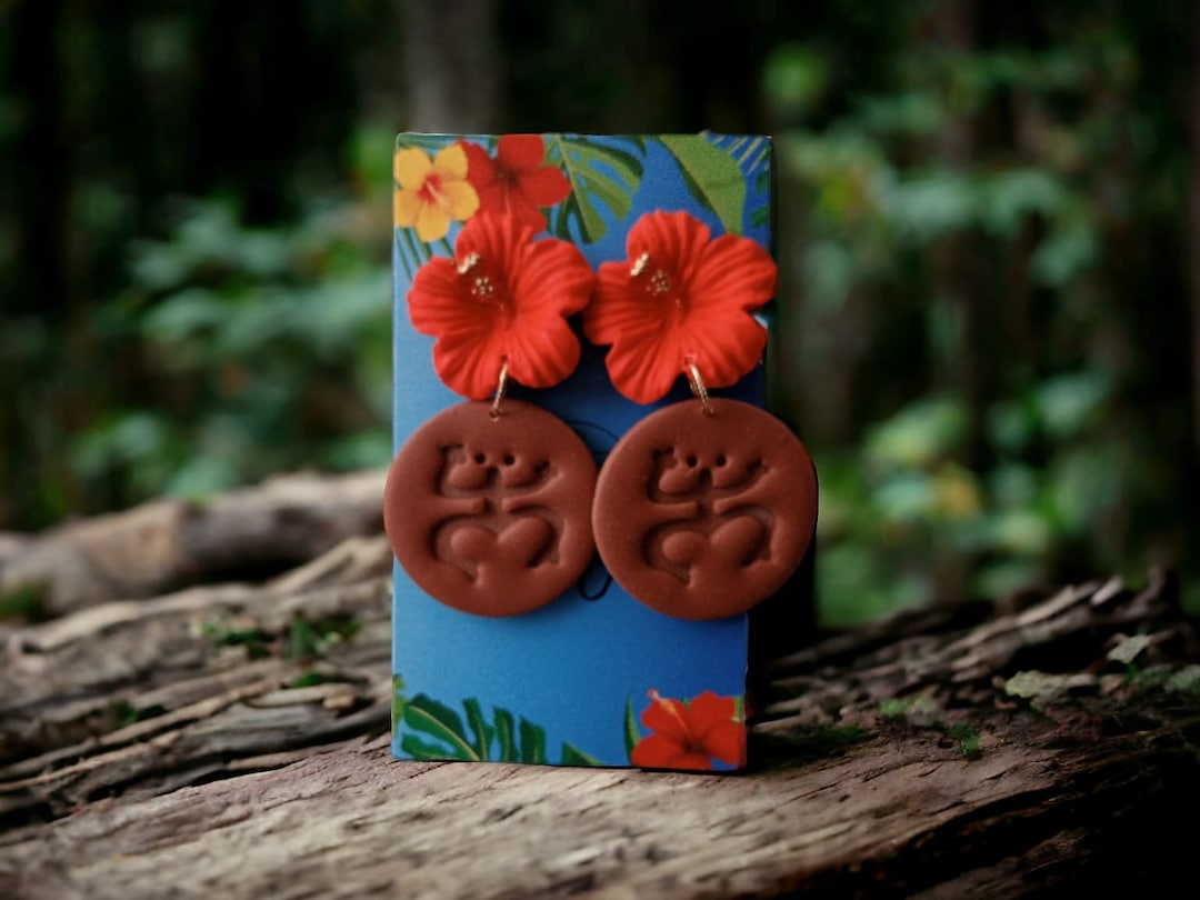 Coqui Taino Con Amapola / Taino Coqui Frog With Hibiscus - Etsy