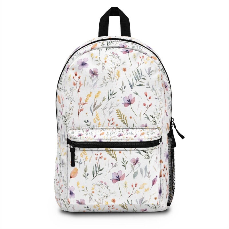 Womens Floral Backpack - Etsy