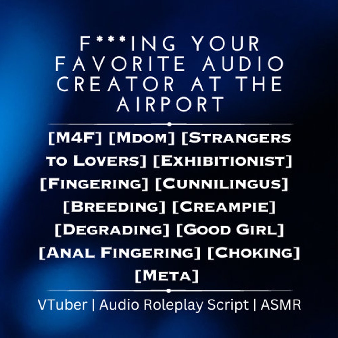 Audio Roleplay Script Vtuber ASMR - Etsy
