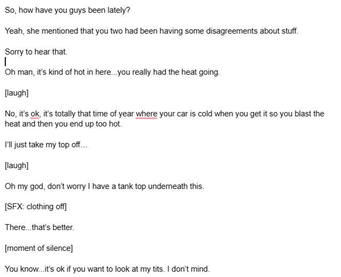 NSFW Script Lewdtuber Content Audio Roleplay ASMR - Etsy