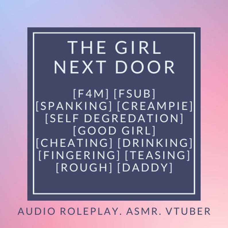 NSFW Script Vtuber Audio Roleplay ASMR - Etsy