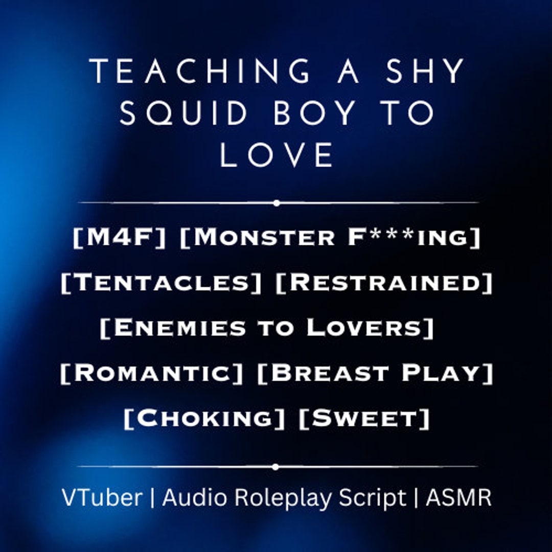 ASMR Audio Roleplay Script Vtuber - Etsy