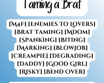 NSFW Script Lewdtuber Content Audio Roleplay ASMR - Etsy